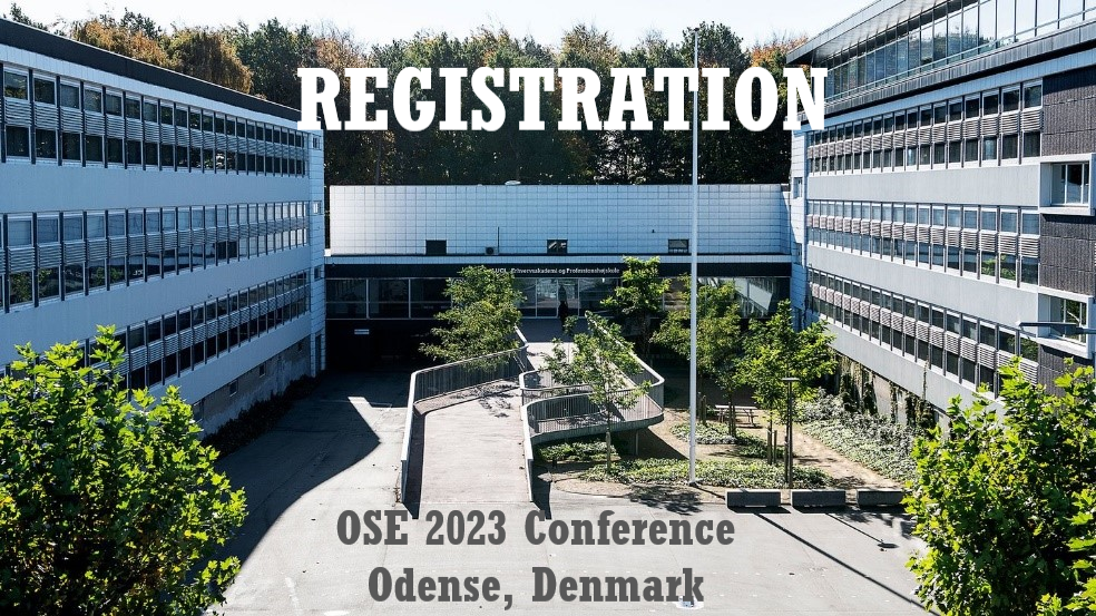 Registration for OSE Odense Conference – Occupational Science Europe