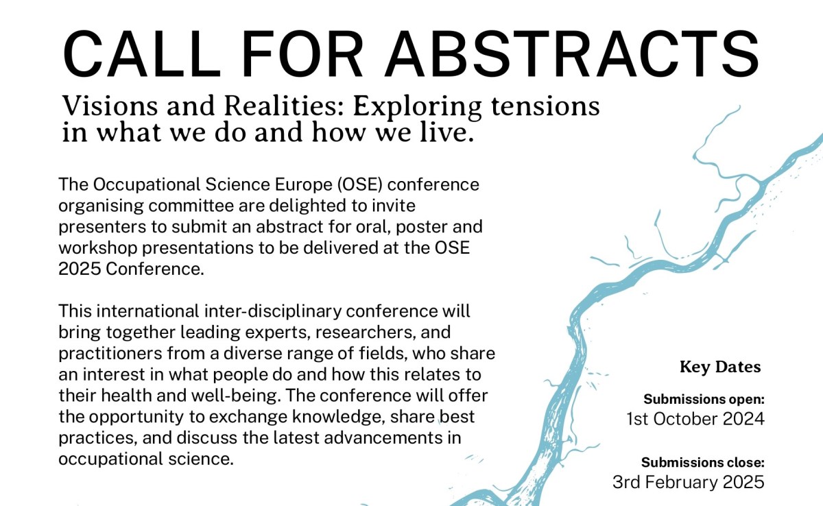 EXTENDED DEADLINE Call for Abstracts – The 2025 OSE Conference at the ...